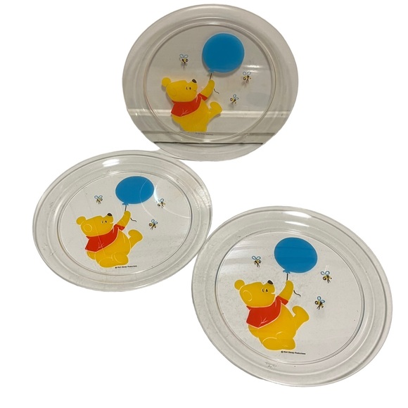 Disney | Dining | Vintage Hallmark Disney Winnie The Pooh Dinner Plates ...